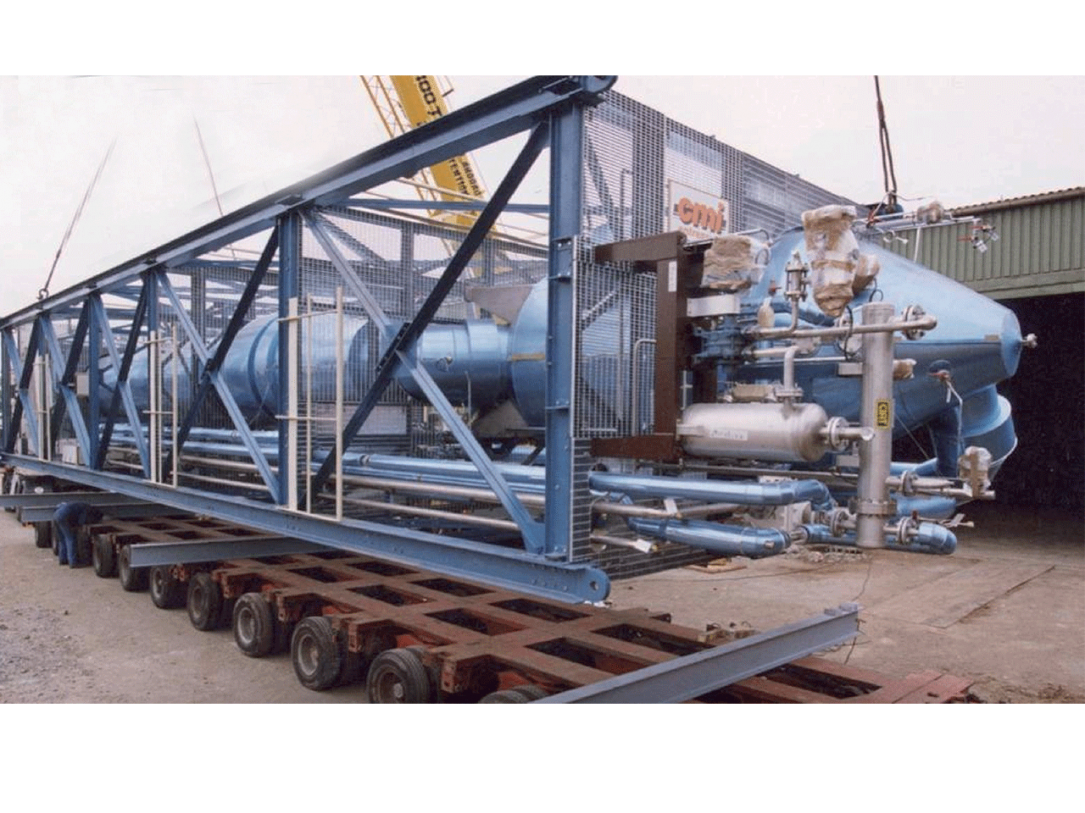 Waste concentration skid | AlliA Europe